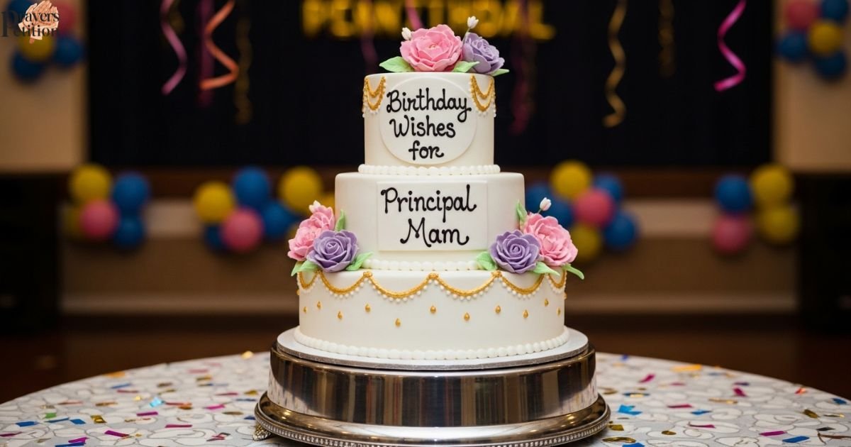290+Heartfelt Birthday Wishes for Principal Mam from Students